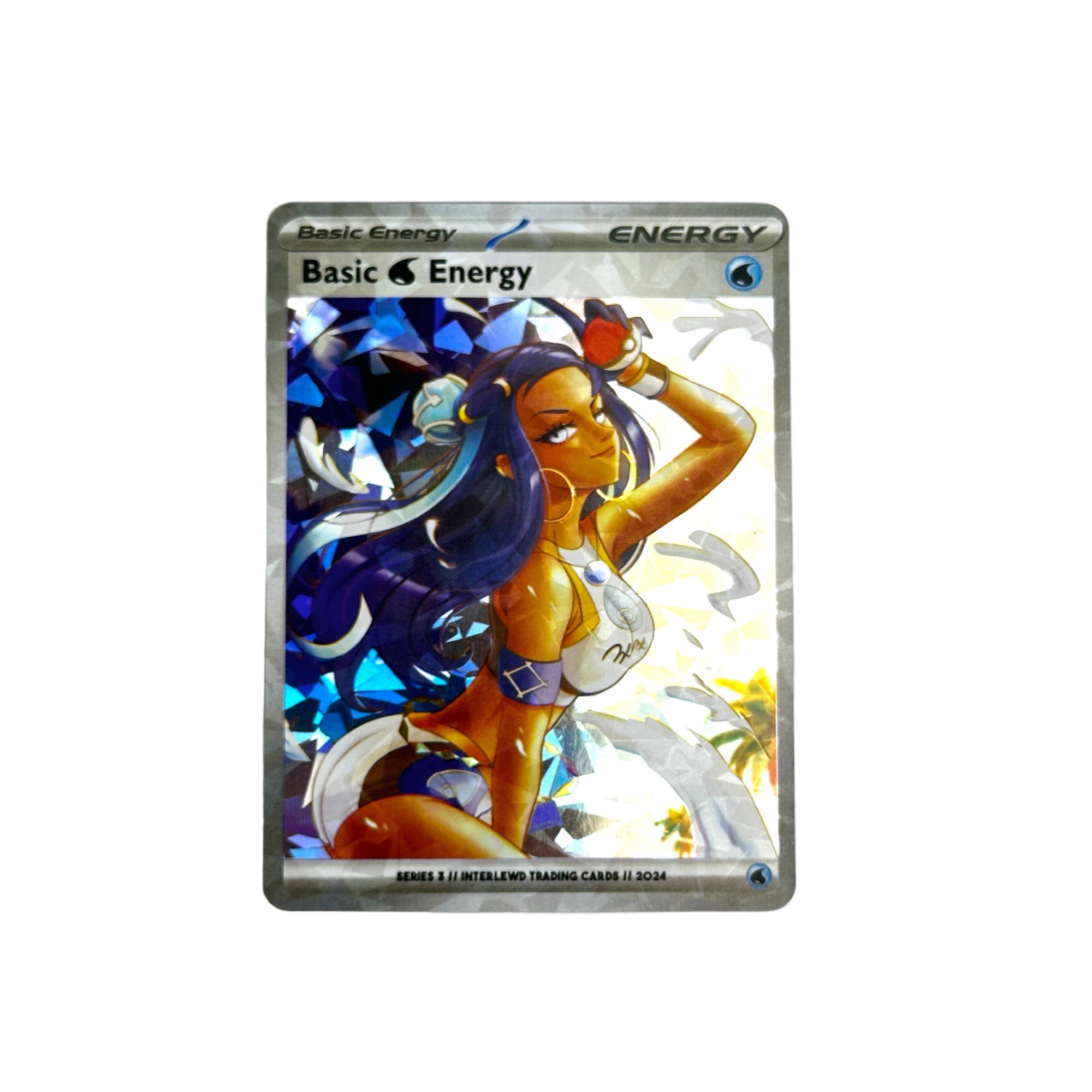 Nessa Water Energy for the Pokemon Trading Card Game | Interlewd